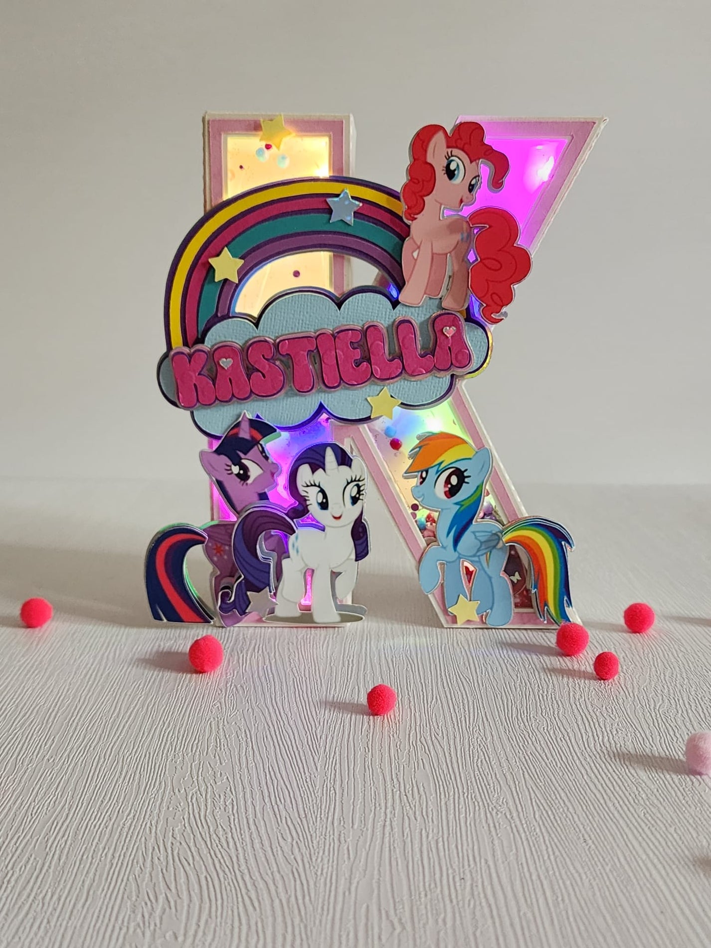 Party Decoration - Handmade Letter & Number Block - 3D Letter Decor ...