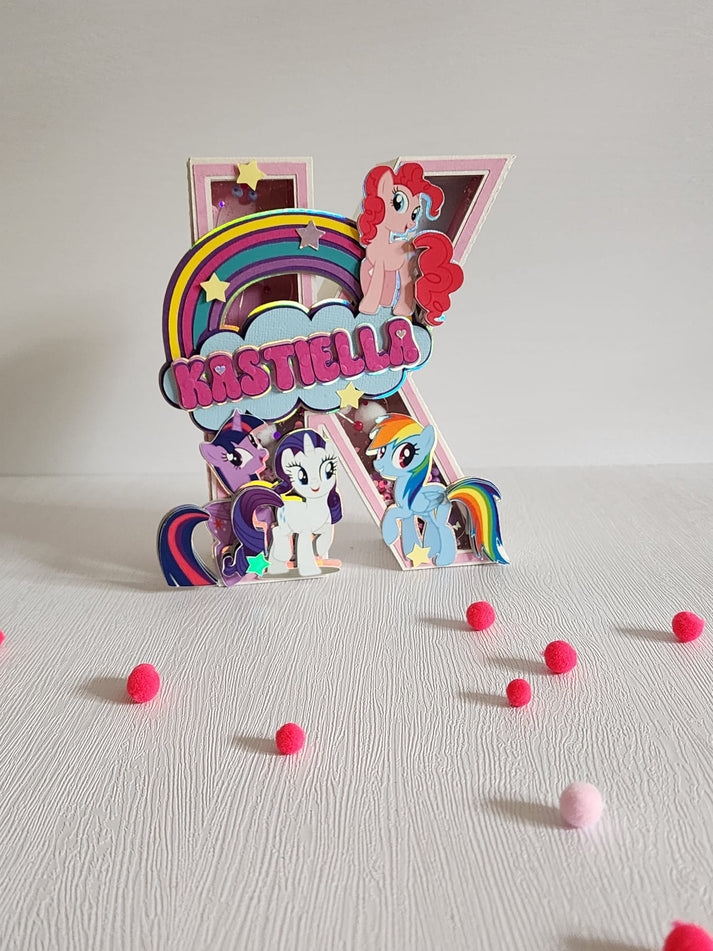 Party Decoration - Handmade Letter & Number Block - 3D Letter Decor ...